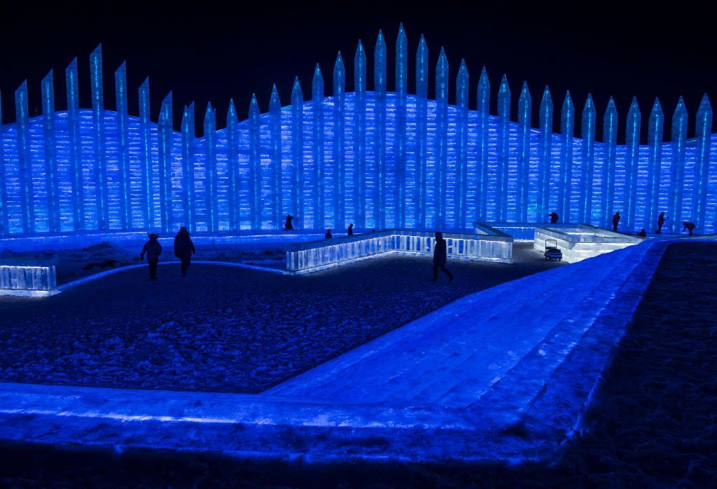 Harbin ice city: Get a first look at these amazing sculptures made of ...