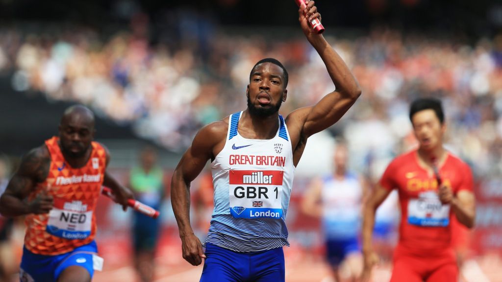 Anniversary Games: GB win 4x100m relay gold in second-fastest British ...