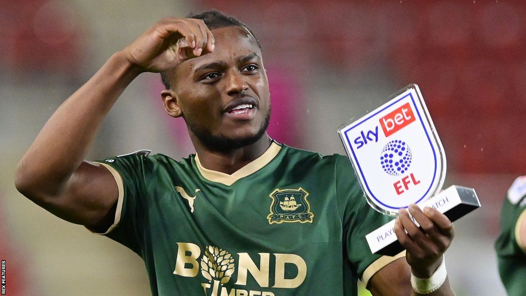 Bali Mumba's confidence boosted by key Plymouth Argyle goal in Rotherham win - BBC Sport