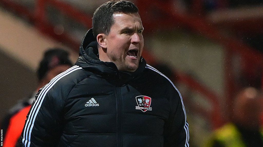 Gary Caldwell: Exeter City boss hails 'massive shift in performance ...