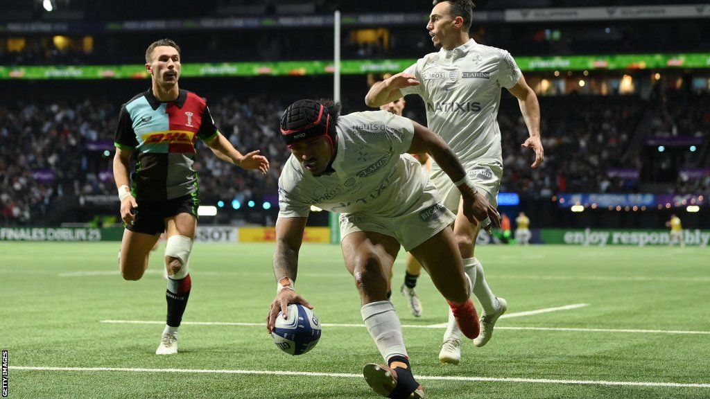 Heineken Champions Cup: Racing 92 30-29 Harlequins - BBC Sport