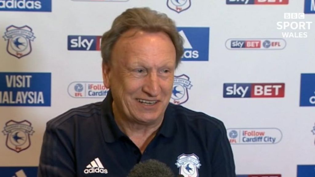 Derby v Cardiff: 'The banter was good from both sides' - Warnock - BBC ...