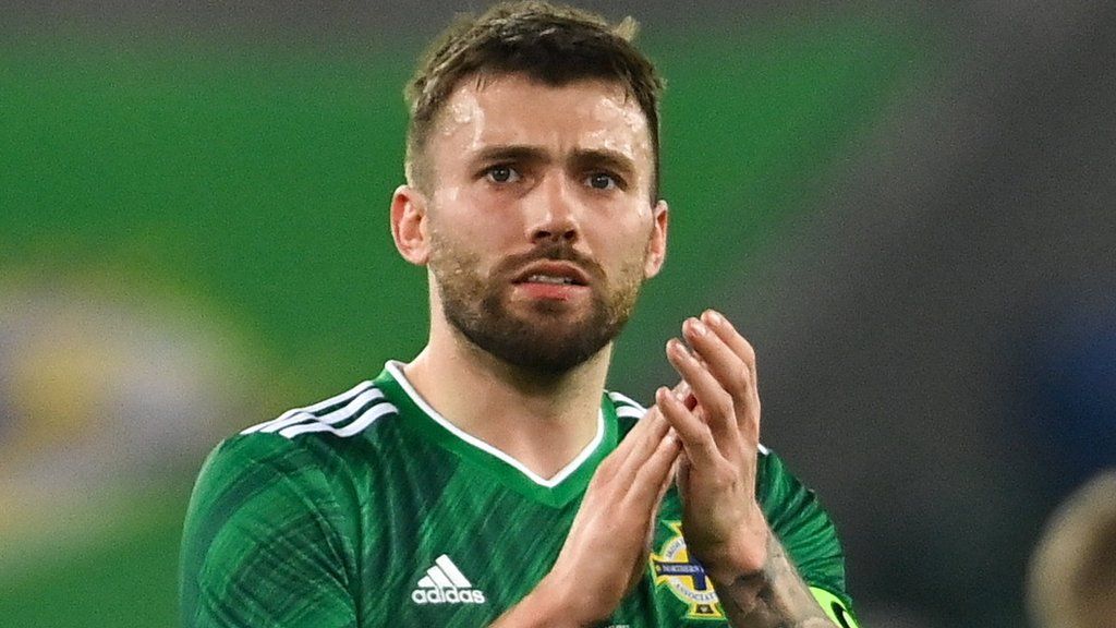 Stuart Dallas: Leeds United midfielder still missing for NI along with ...