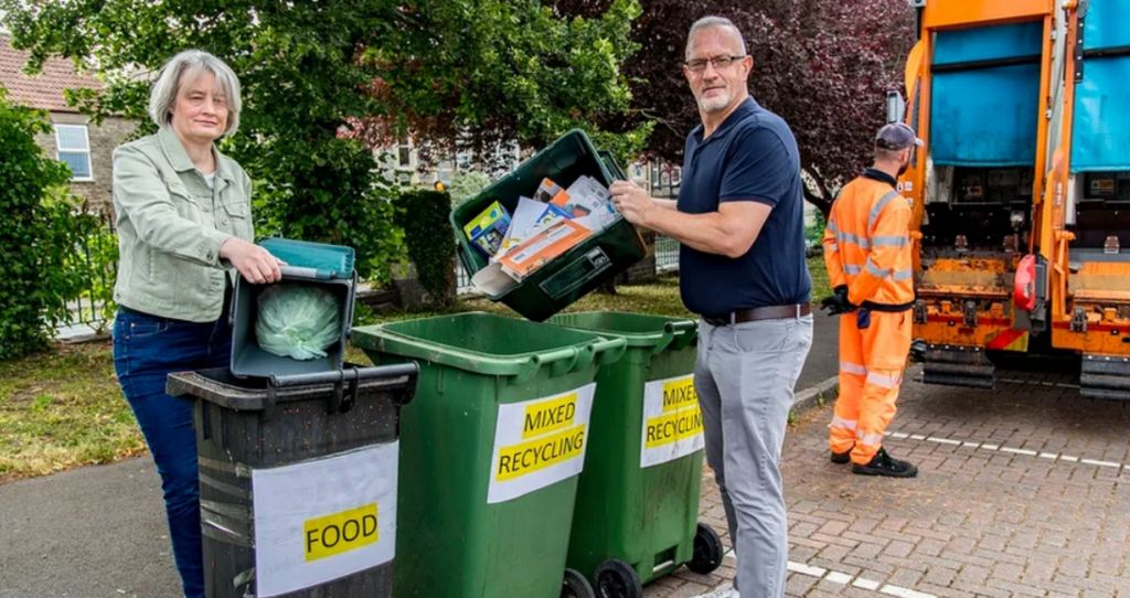 'Foul smells and health crisis' fears over bin collection plans - BBC News