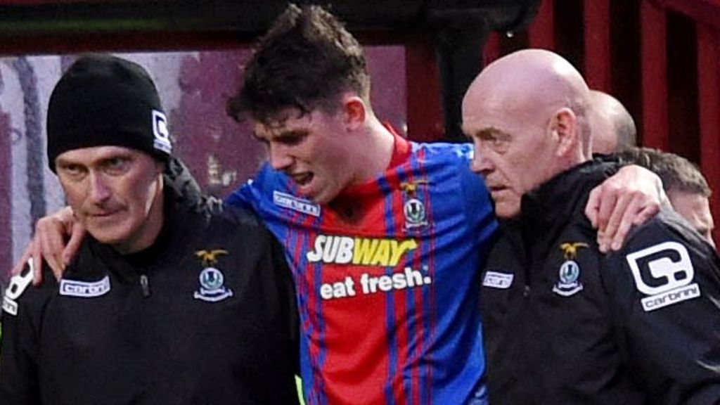 Inverness CT's Ryan Christie injured in win at Motherwell - BBC Sport