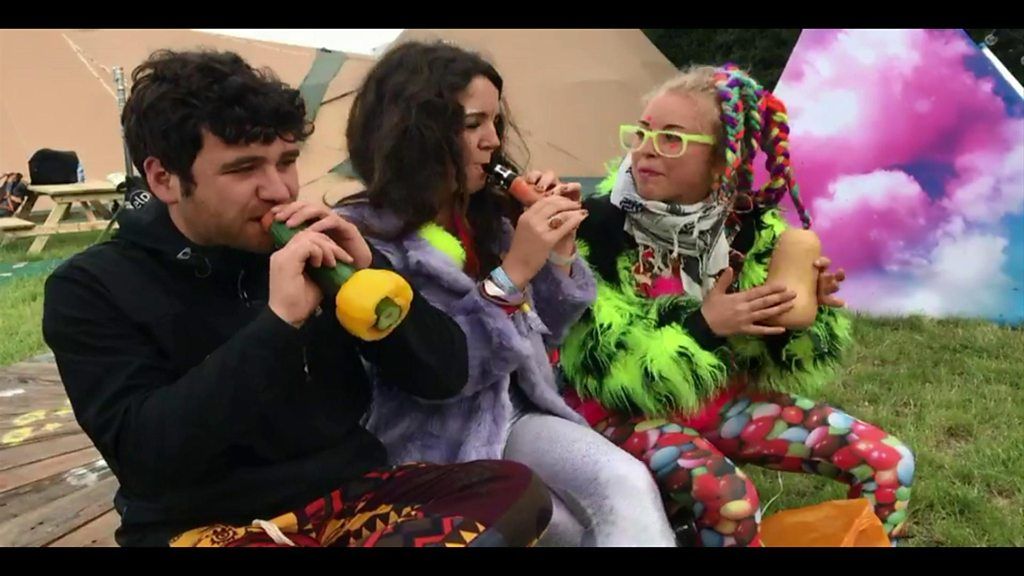 Vegetable Orchestra - BBC Newsround