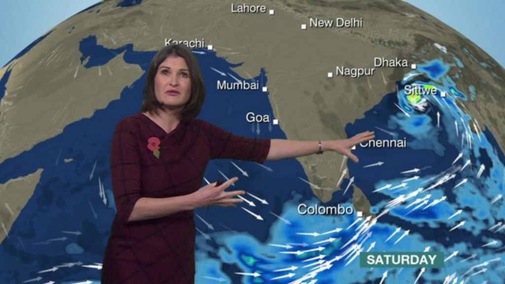 India & Bangladesh brace for storm - BBC Weather