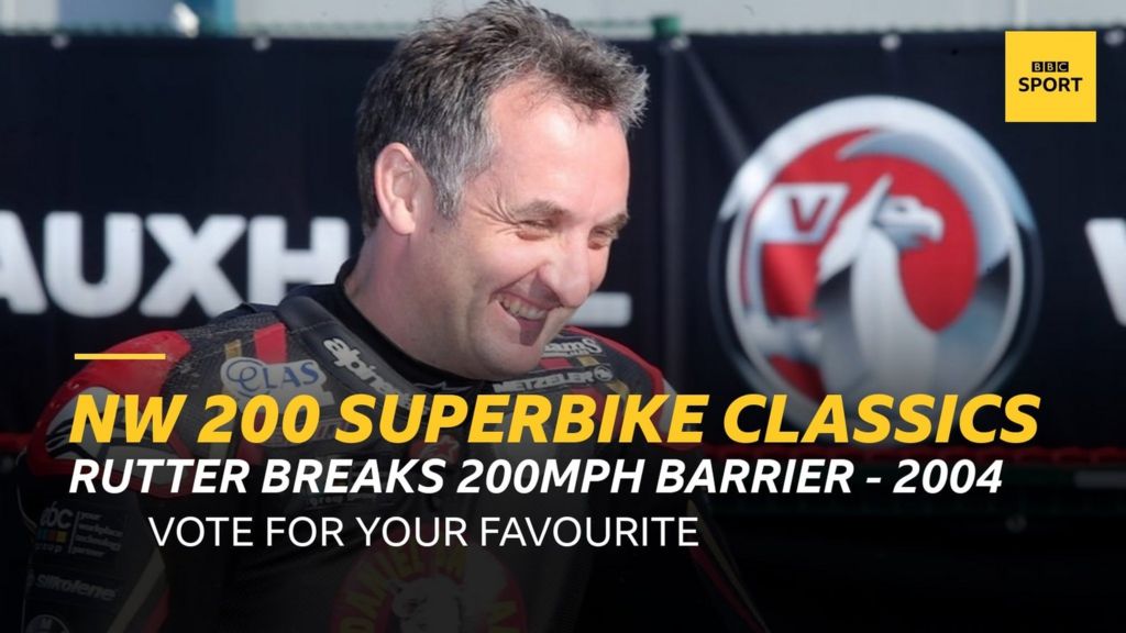 NW200 Superbike classics: Michael Rutter breaks 200mph barrier on way ...