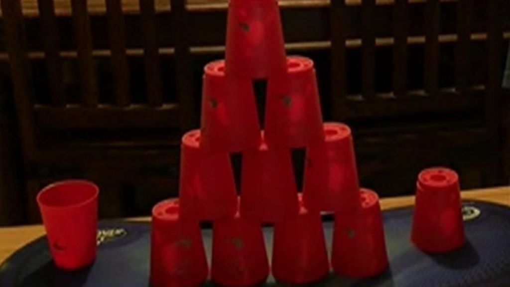 Super-fast cup stacker bids to be World Champion - BBC Newsround