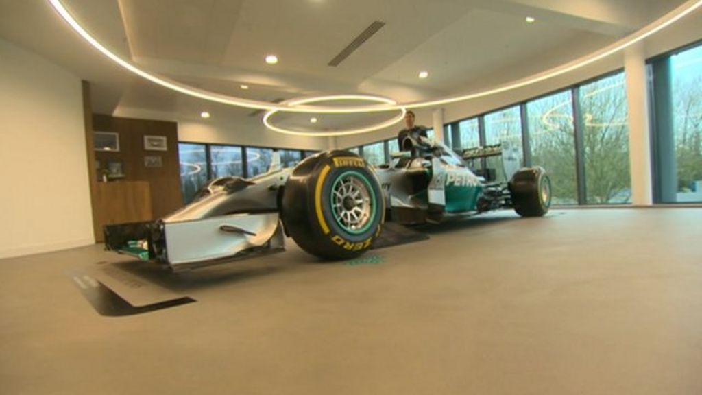 Formula 1: Behind the scenes at Mercedes headquarters - BBC Sport