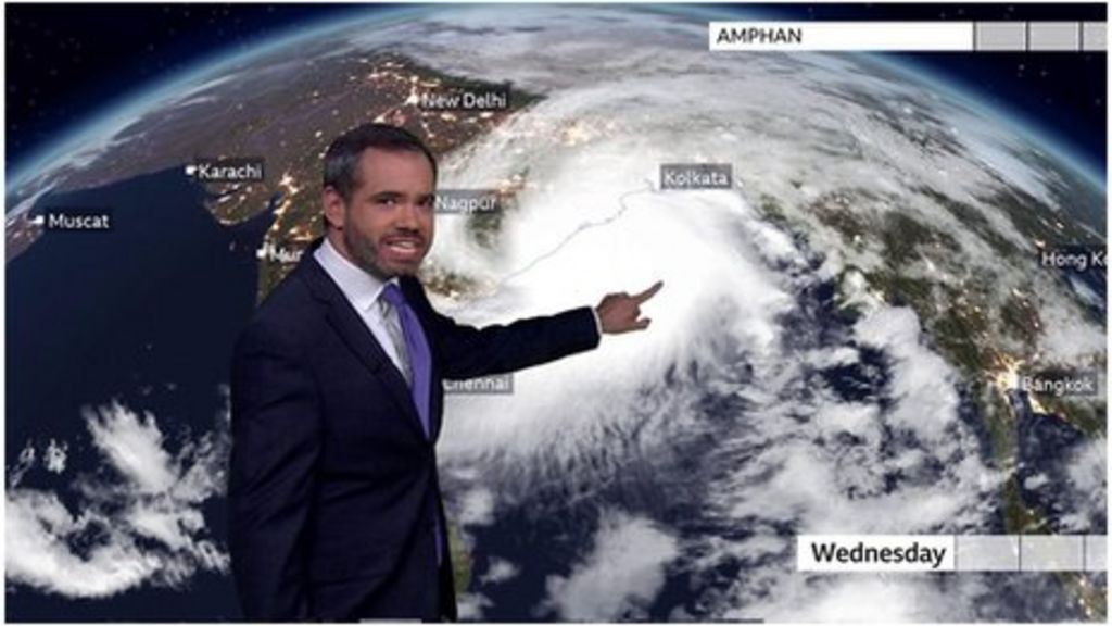 Cyclone Amphan batters India and Bangladesh - BBC Weather