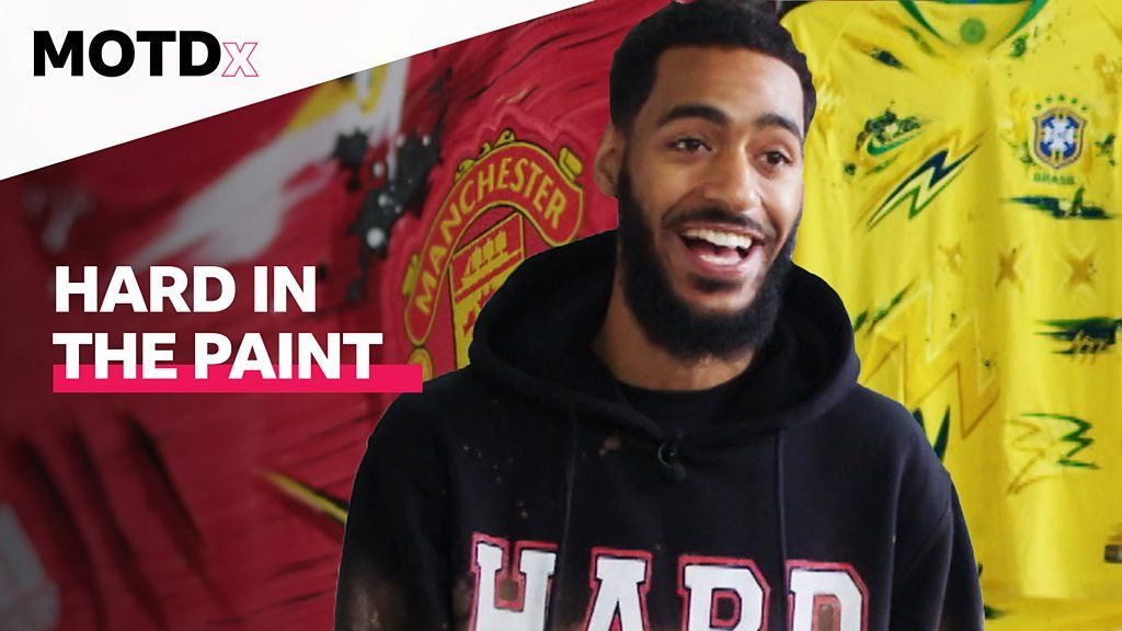 MOTDx: Why Hard In The Paint started painting football shirts - BBC Sport