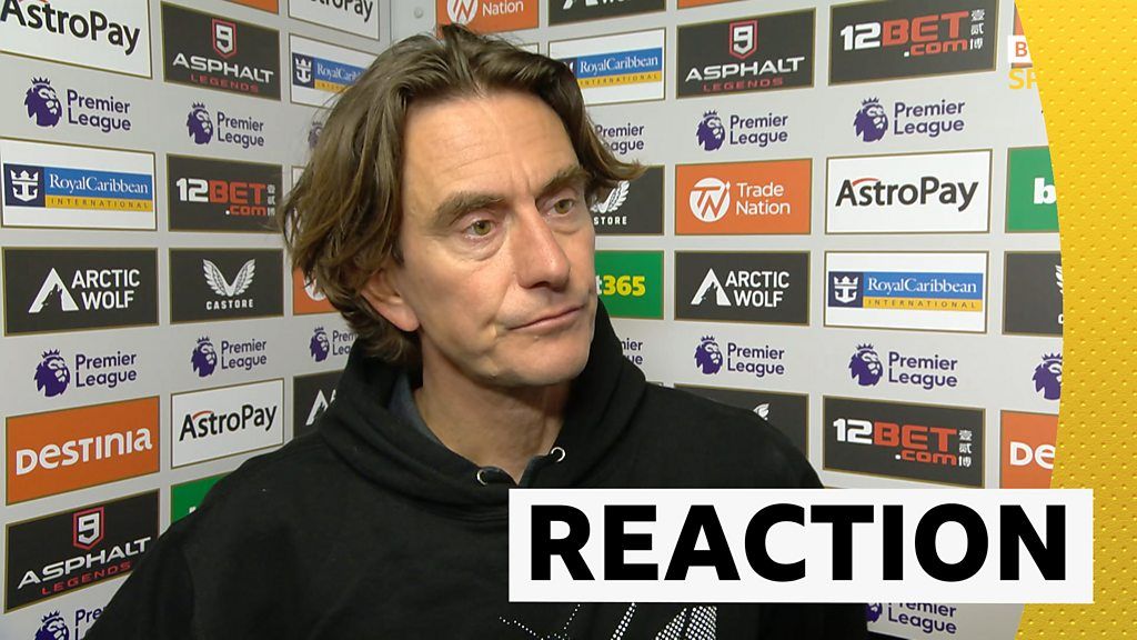 Wolves 2-0 Brentford: Bees deserved more - Thomas Frank - BBC Sport