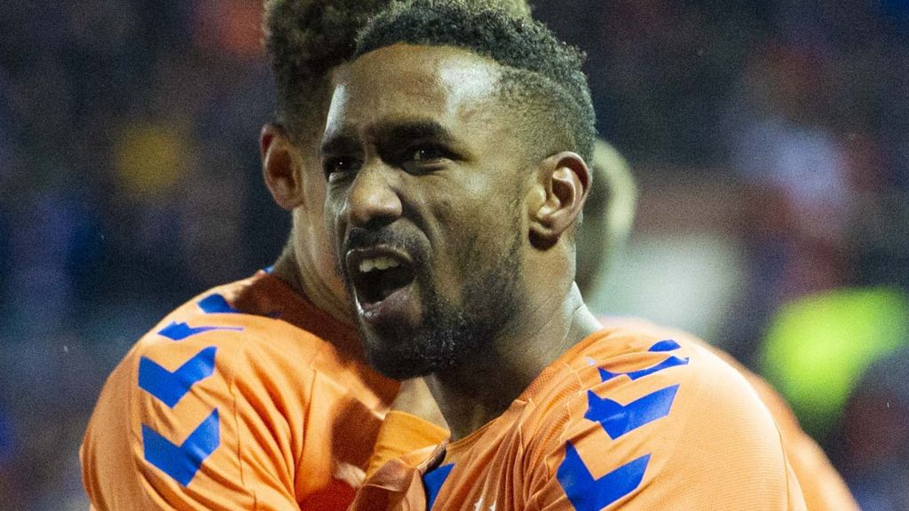 Jermain Defoe scores debut Rangers goal against Kilmarnock - BBC Sport