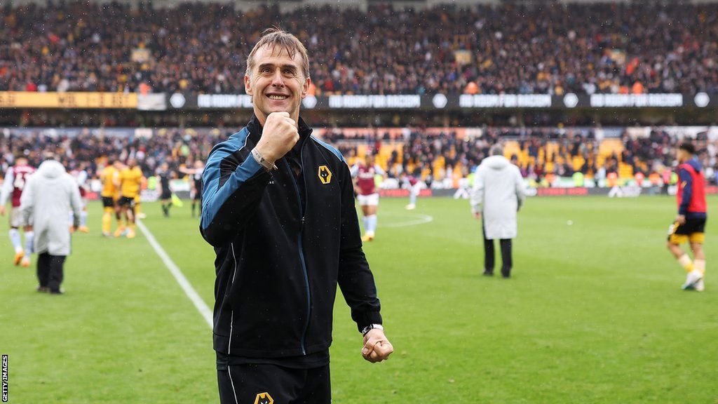 Julen Lopetegui: How Wolves boss saved club from Premier League ...