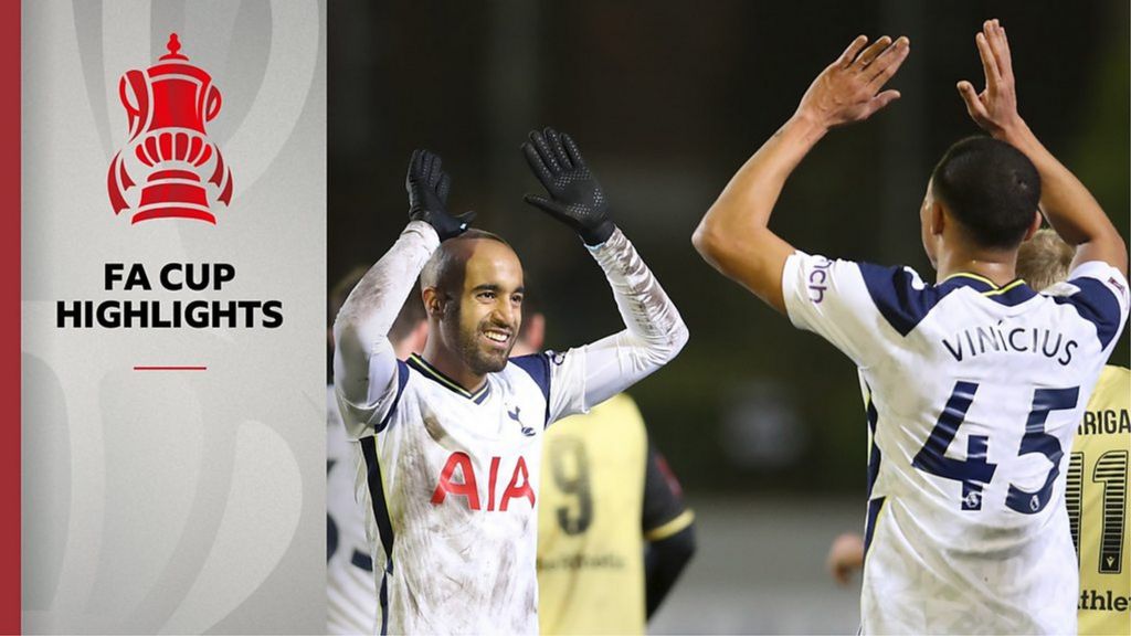FA Cup: Marine 0-5 Tottenham Hotspur highlights - BBC Sport