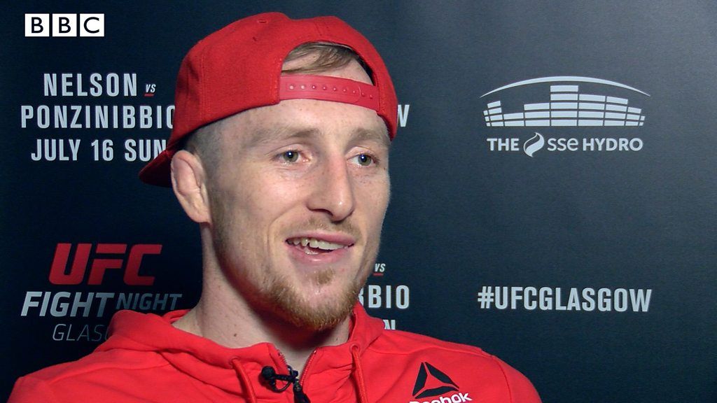 Brett Johns wants more 'ginormous' wins at UFC Glasgow - BBC Sport