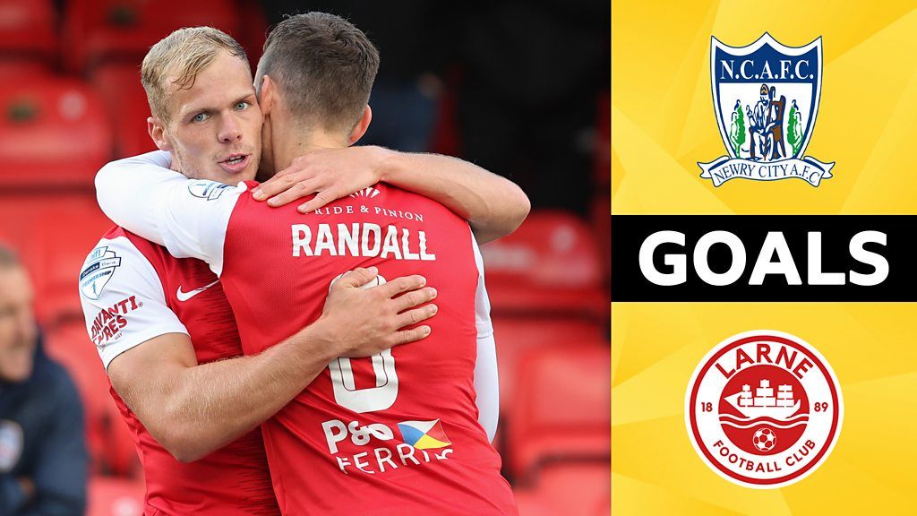 Watch: Larne go top with victory over Newry - BBC Sport