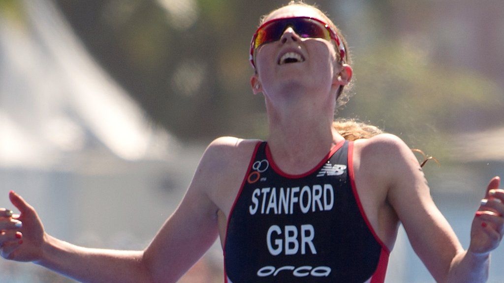 Non Stanford: Welsh triathlete wins 2017 Chengdu Triathlon World Cup ...