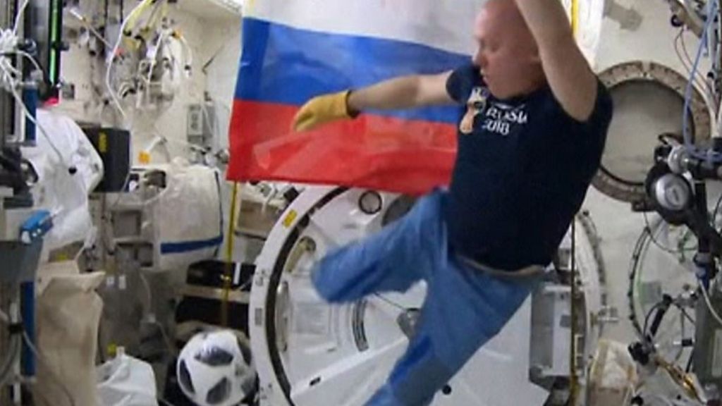 World Cup 2018: Cosmic football - World Cup ball launched in space ...