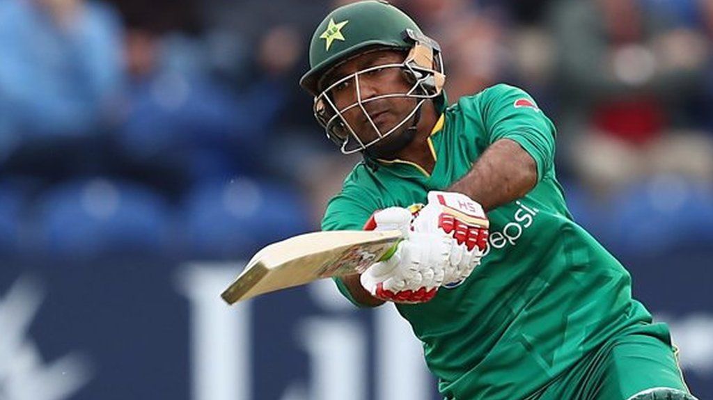 England v Pakistan: Sarfraz Ahmed and Shoaib Malik share 163 partnership in Cardiff - BBC Sport
