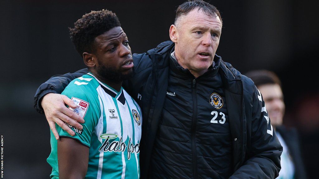Newport County's job not done yet, says boss Graham Coughlan - BBC Sport