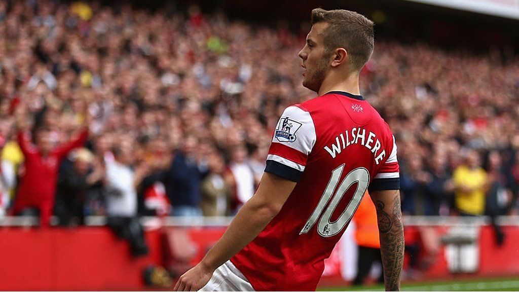 Jack Wilshere: Watch his 2013-14 goal of season for Arsenal against ...