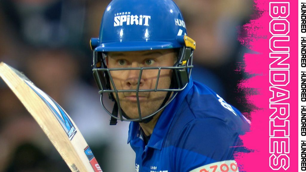 London Spirit v Southern Brave: Adam Rossington hits four consecutive ...