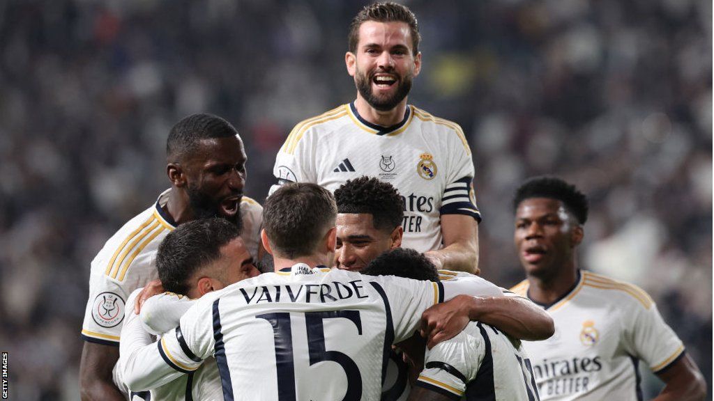 Real Madrid 5-3 Atletico Madrid: Real win Spanish Super Cup semi-final thriller - BBC Sport