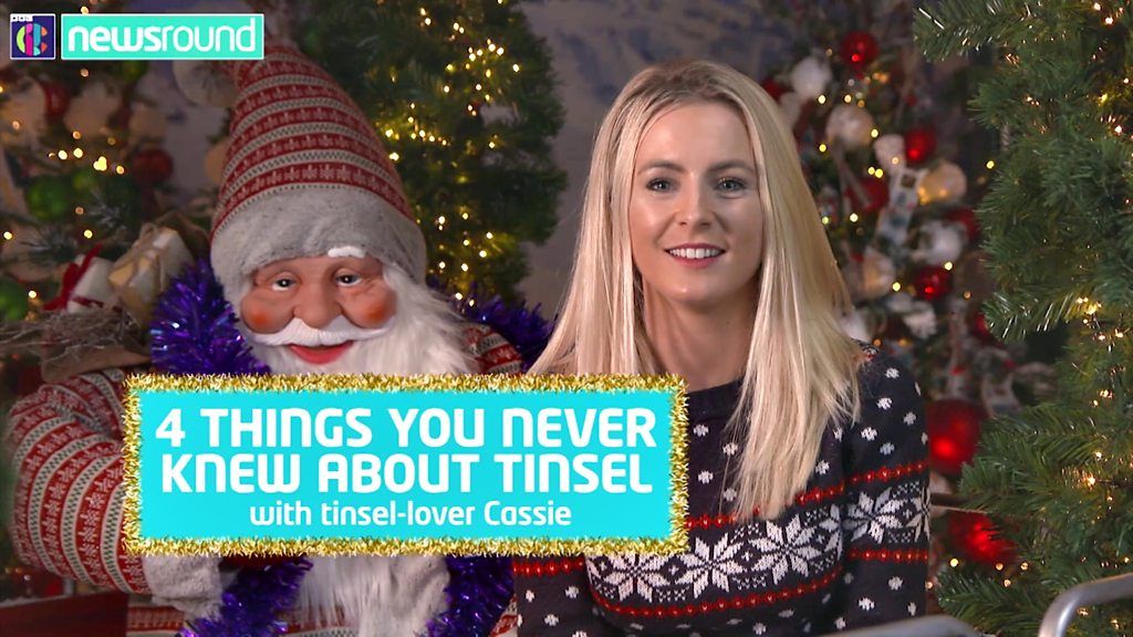 4 things you never knew about tinsel - BBC Newsround