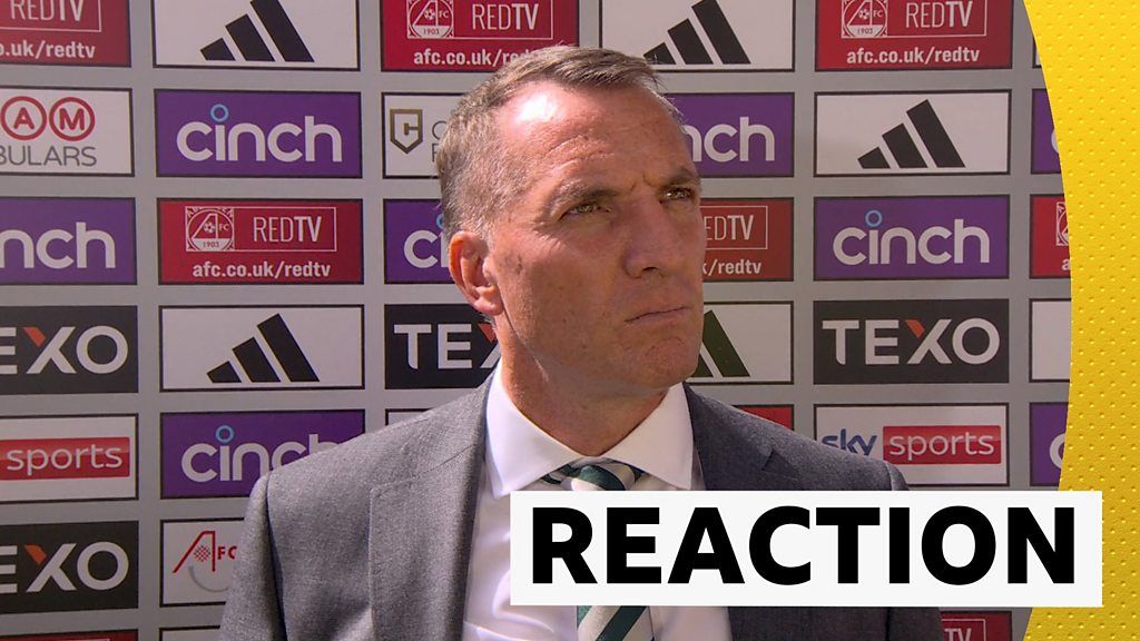 Kyogo Furuhashi an elite striker, says Celtic boss Brendan Rodgers - BBC Sport