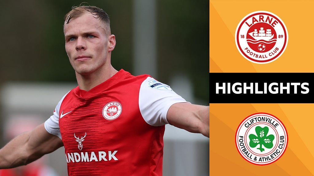 Larne 2-1 Cliftonville: Leroy Millar and Andrew Ryan score as league ...