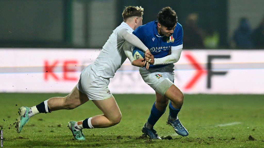 Under-20 Six Nations: Henry Pollock hat-trick secures bonus-point win ...