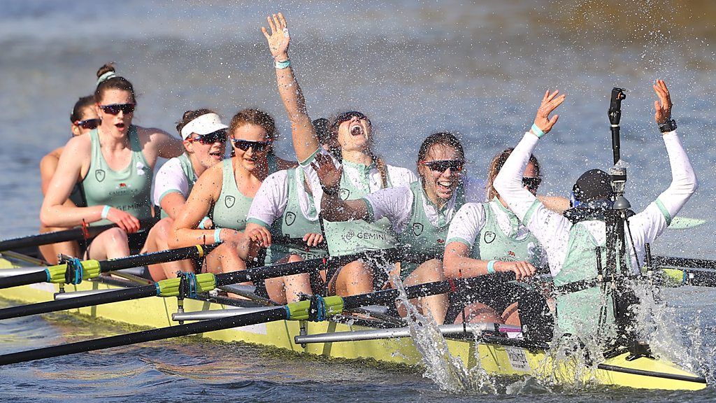 2021 Boat Race: Cambridge win Women's Boat Race - BBC Sport