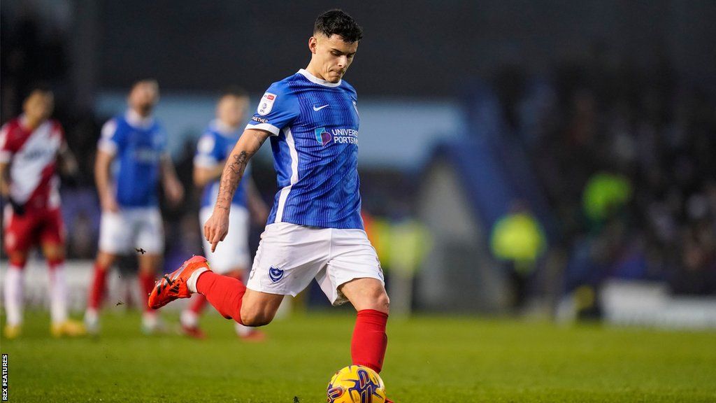 Alex Robertson: On-loan Portsmouth midfielder ruled out for season ...