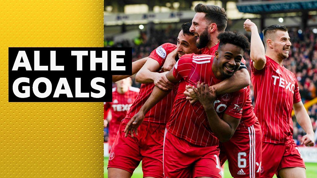 Watch all of Saturday's Scottish Premiership goals - BBC Sport