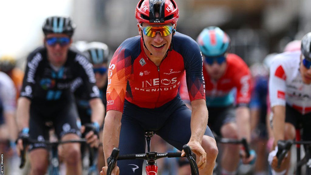 Tour de Romandie: Great Britain's Ethan Hayter claims stage two win ...