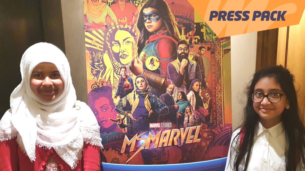 Ms Marvel: Press packers meet the MCU's first Muslim superhero! - BBC ...