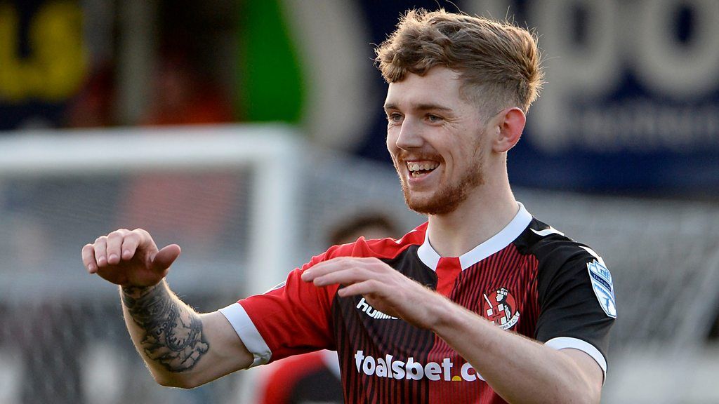 Jamie McGonigle scores the pick of the goals as Crusaders thump ...