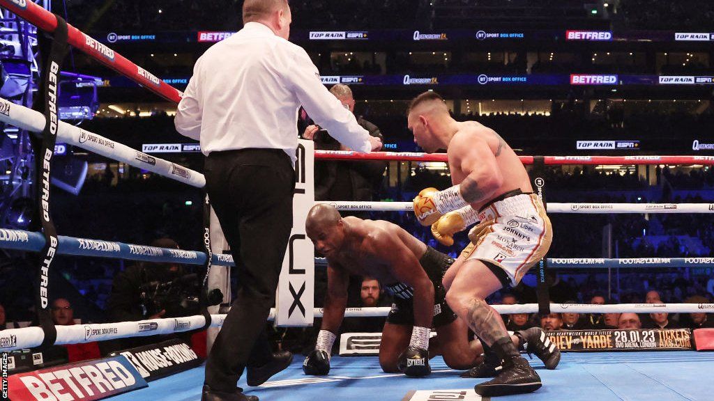 Tyson Fury v Derek Chisora: 'Gypsy King' retains WBC world heavyweight title as Oleksandr Usyk ...