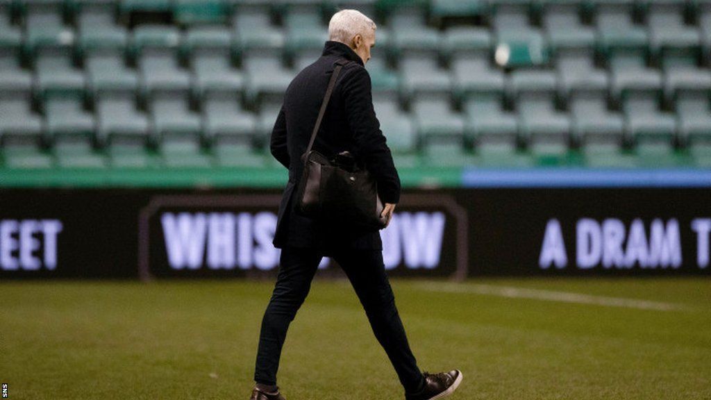 Aberdeen: Jim Goodwin leaves after Hibs defeat compounds Darvel loss ...