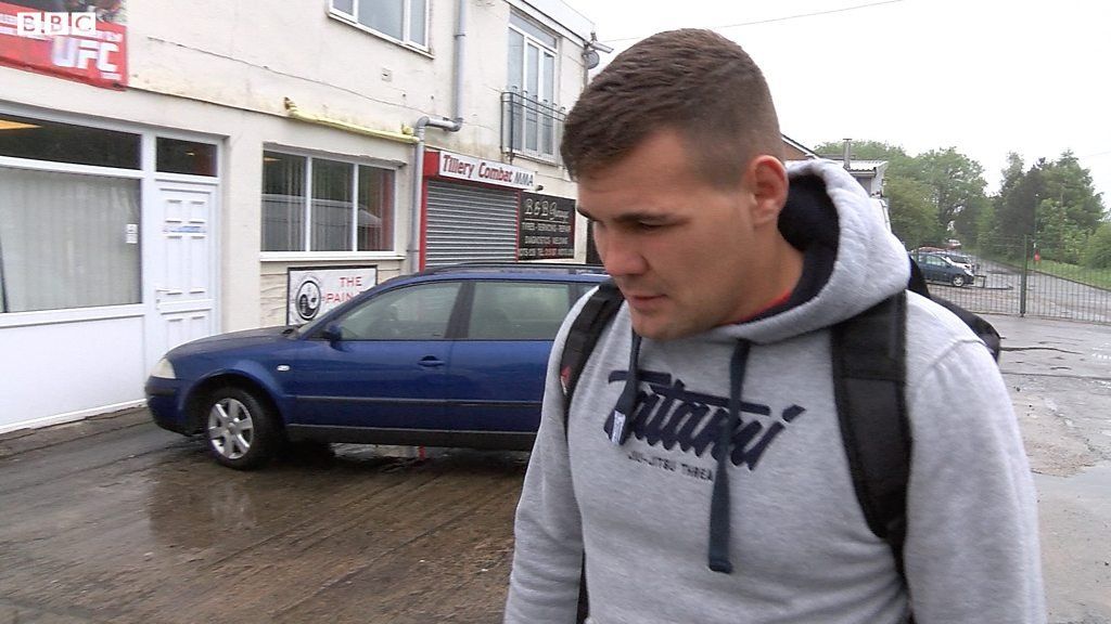 UFC's Jack Marshman goes from Abertillery to Albuquerque - BBC Sport
