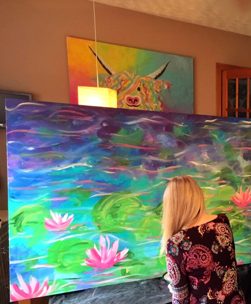 The Scottish artist finding inspiration from football - BBC News