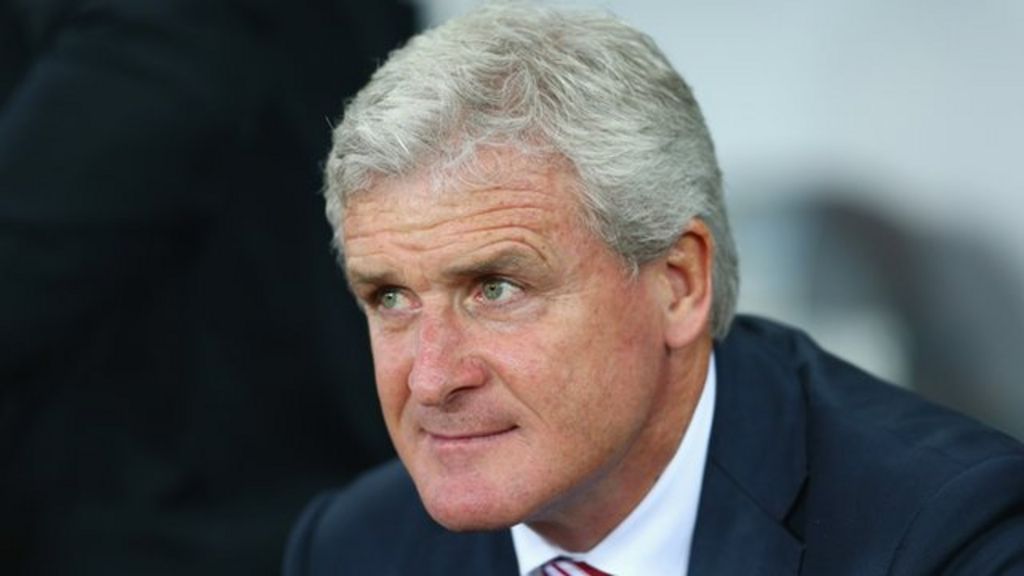 Swansea 0-1 Stoke: Mark Hughes delighted with Bojan performance - BBC Sport