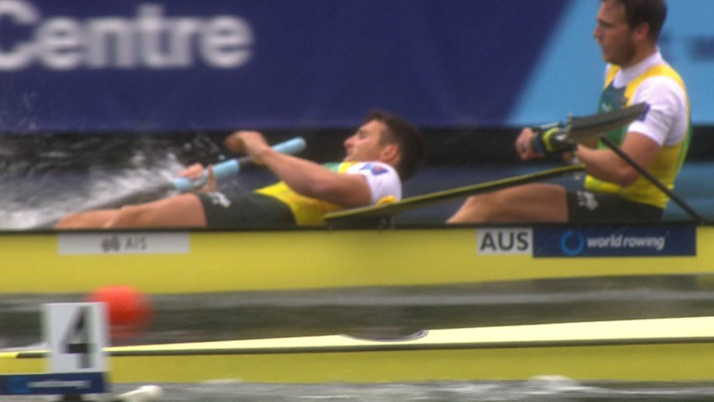 Rowing World Cup: GB men's four win gold after Australian blunder - BBC ...