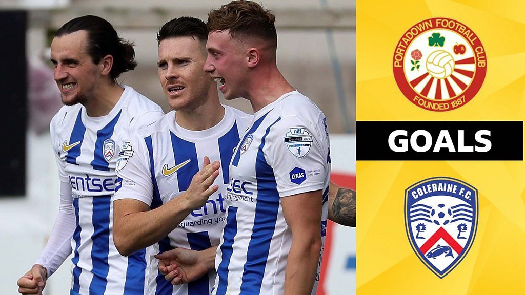 Portadown 0-2 Coleraine: Matthew Shevlin double helps Bannsiders to win ...