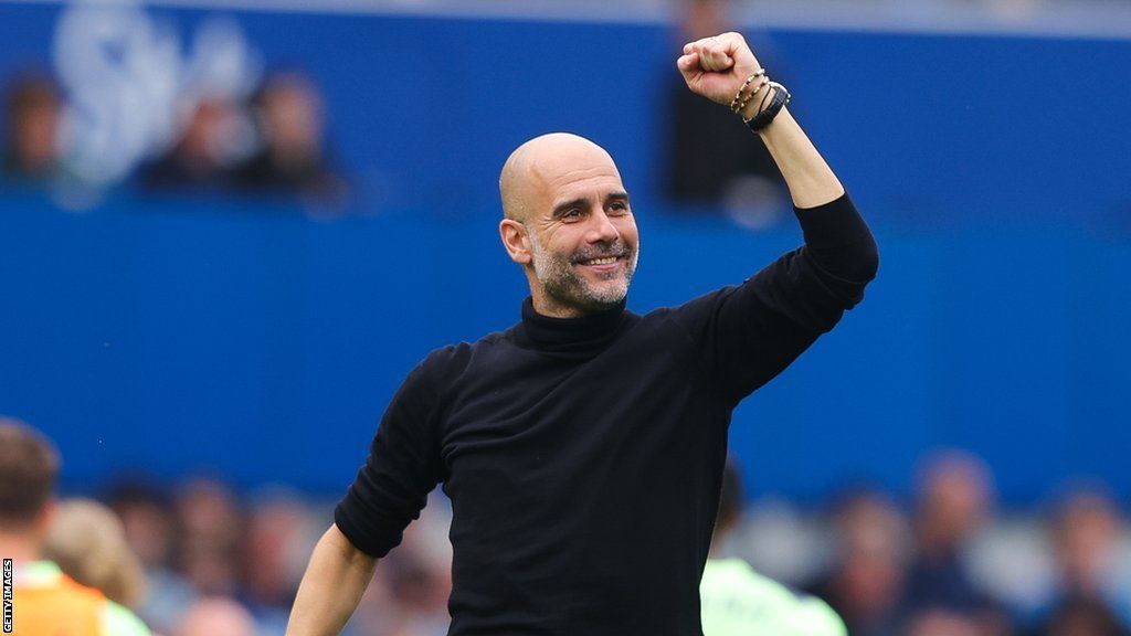 Man City: Pep Guardiola compares trying to clinch Premier League to ...
