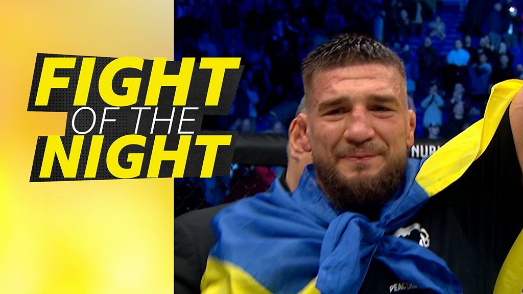 Bellator 291: Ukrainian Yaroslav Amosov beats Logan Storley on return to MMA - BBC Sport