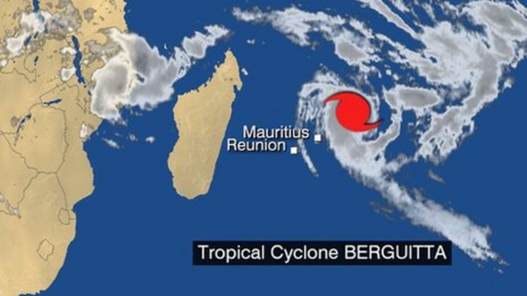 Mauritius and Reunion brace for Tropical Cyclone - BBC Weather