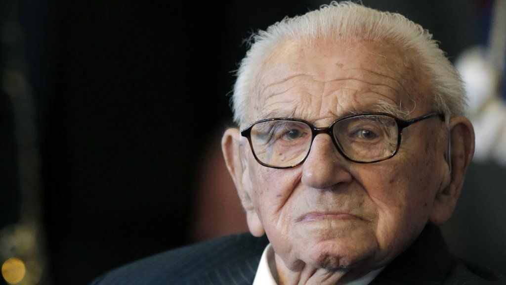 Nicholas Winton memorial garden to honour Holocaust hero - BBC News